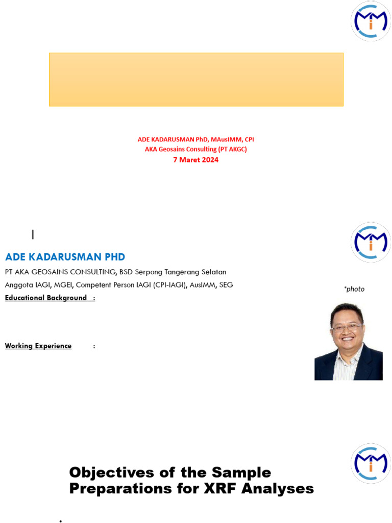 Sampling & Prep Nikel IBNU-1 | PDF