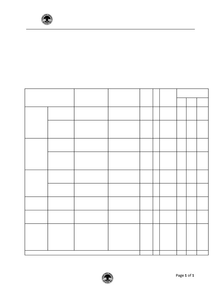 Structure_BCA_Sem_1-2023-24 | PDF