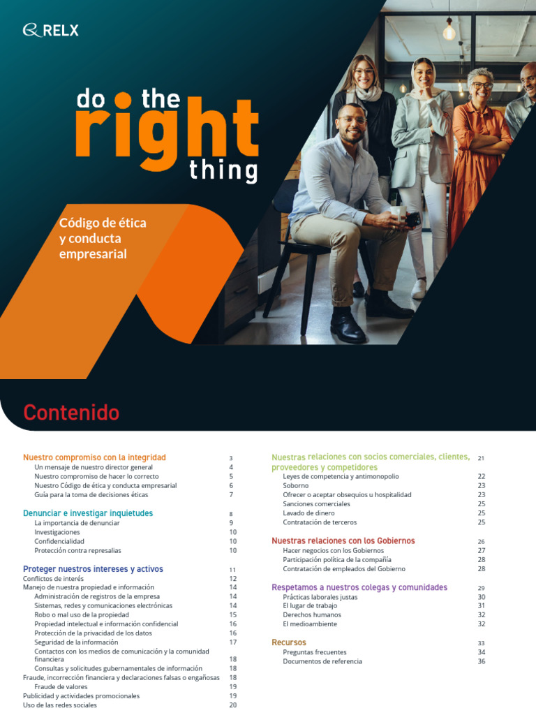 MODELO Code of Ethics Spanish Latin America | PDF