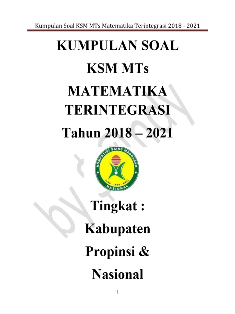 Soal KSM | PDF