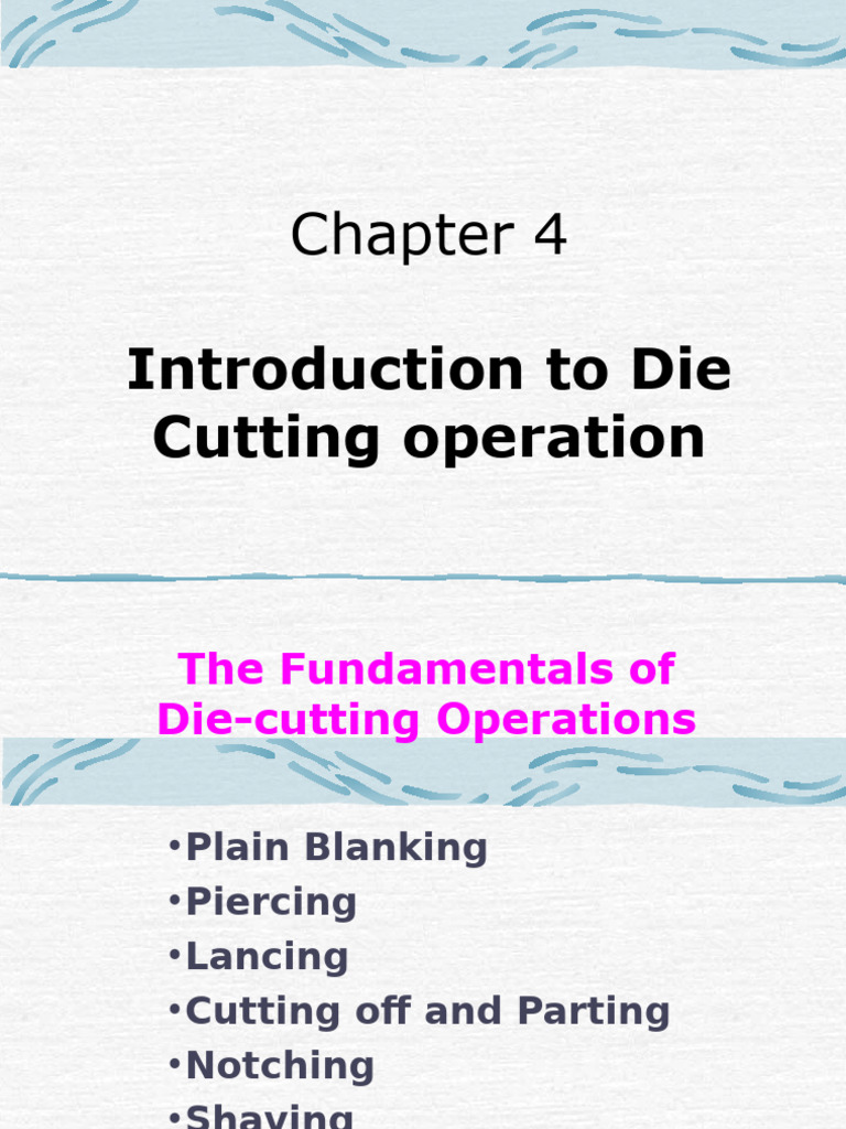 3 Die Cutting | PDF