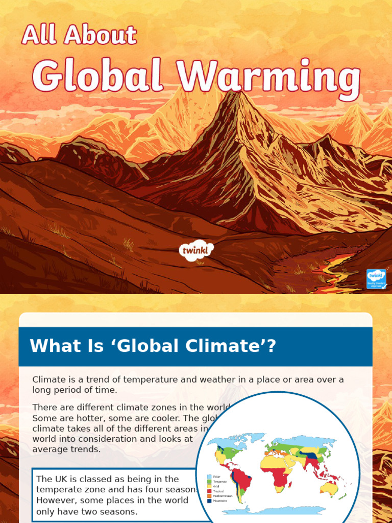 Global Warming Presentation Real | PDF