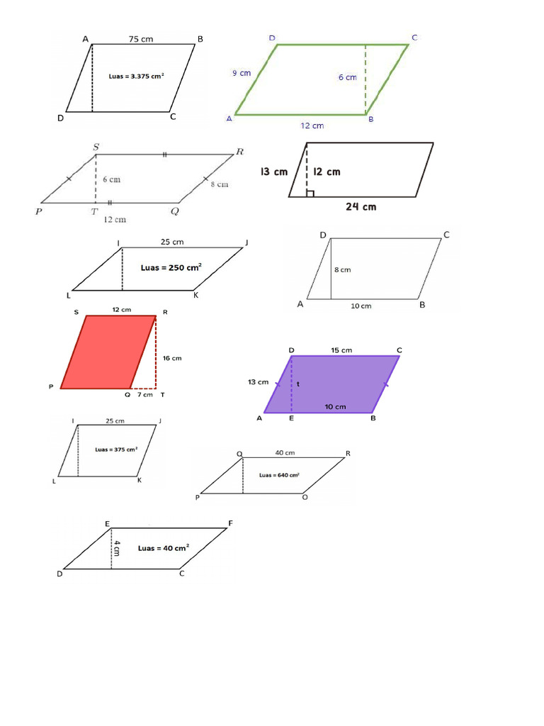 Jajar Genjang | PDF