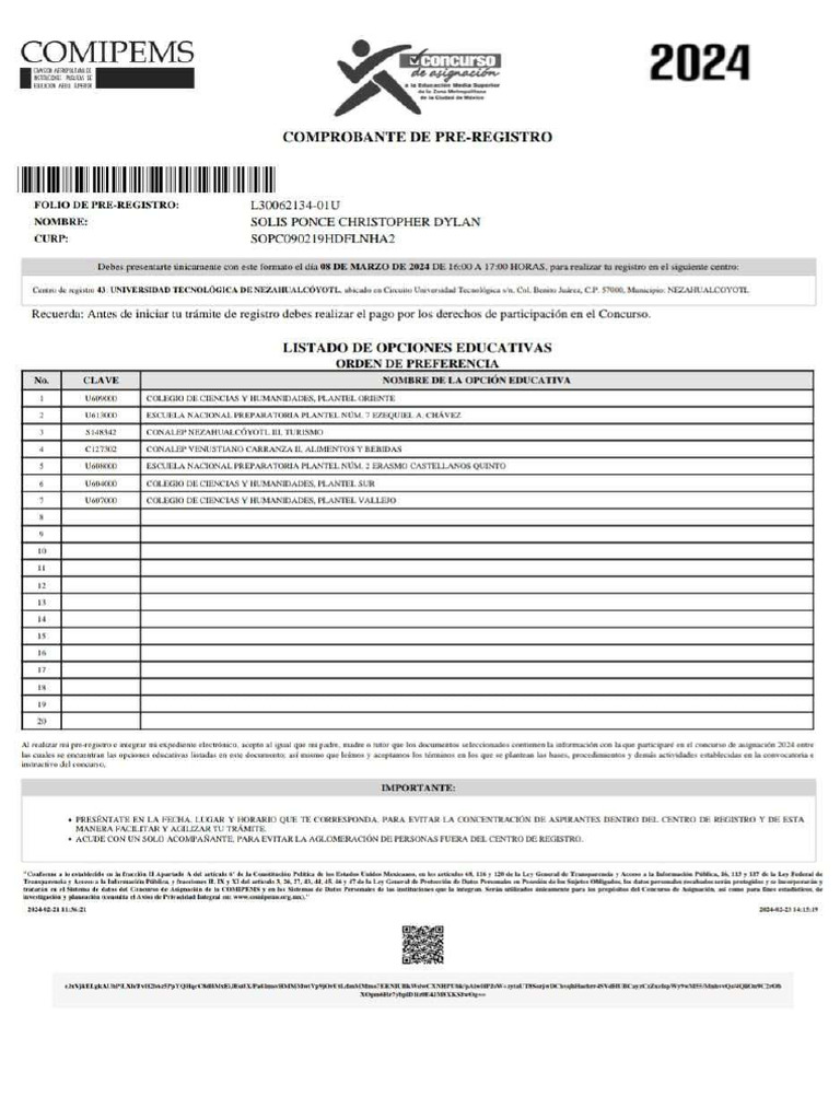 Comipems | PDF