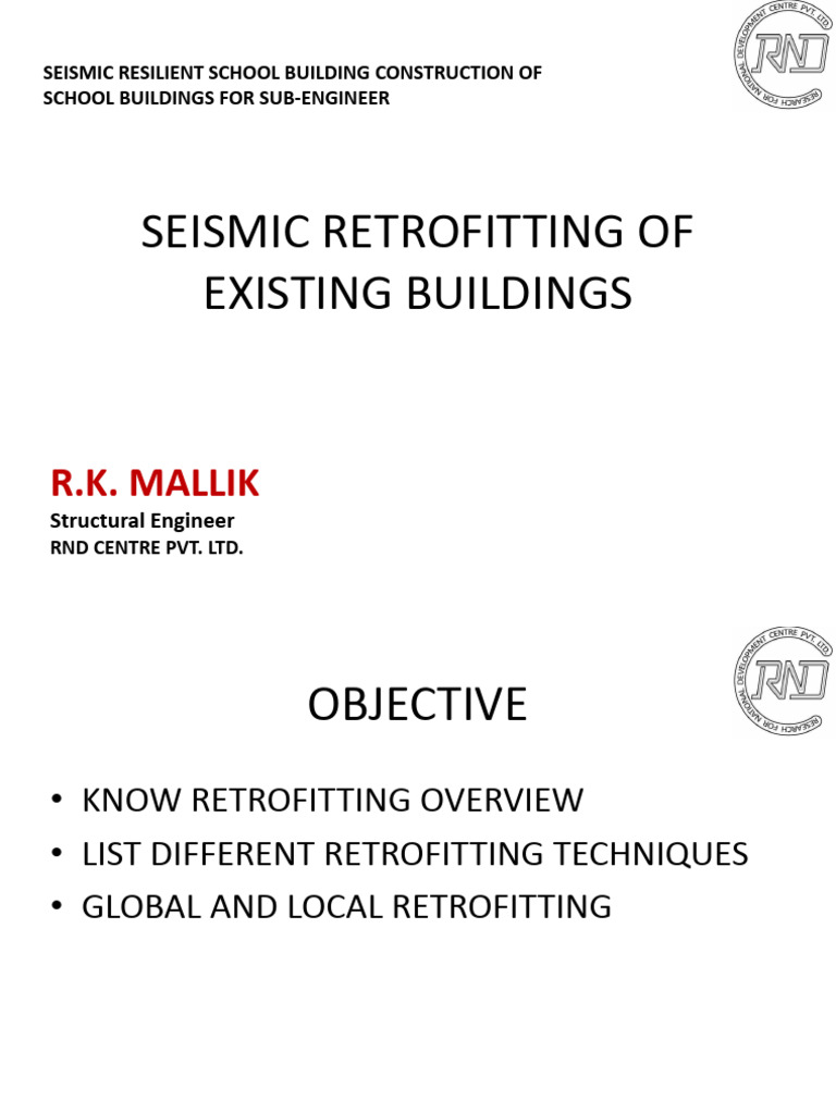 AITS Workshop Day2 Session 4 Seismic Retrofitting of Existing Buildings ...