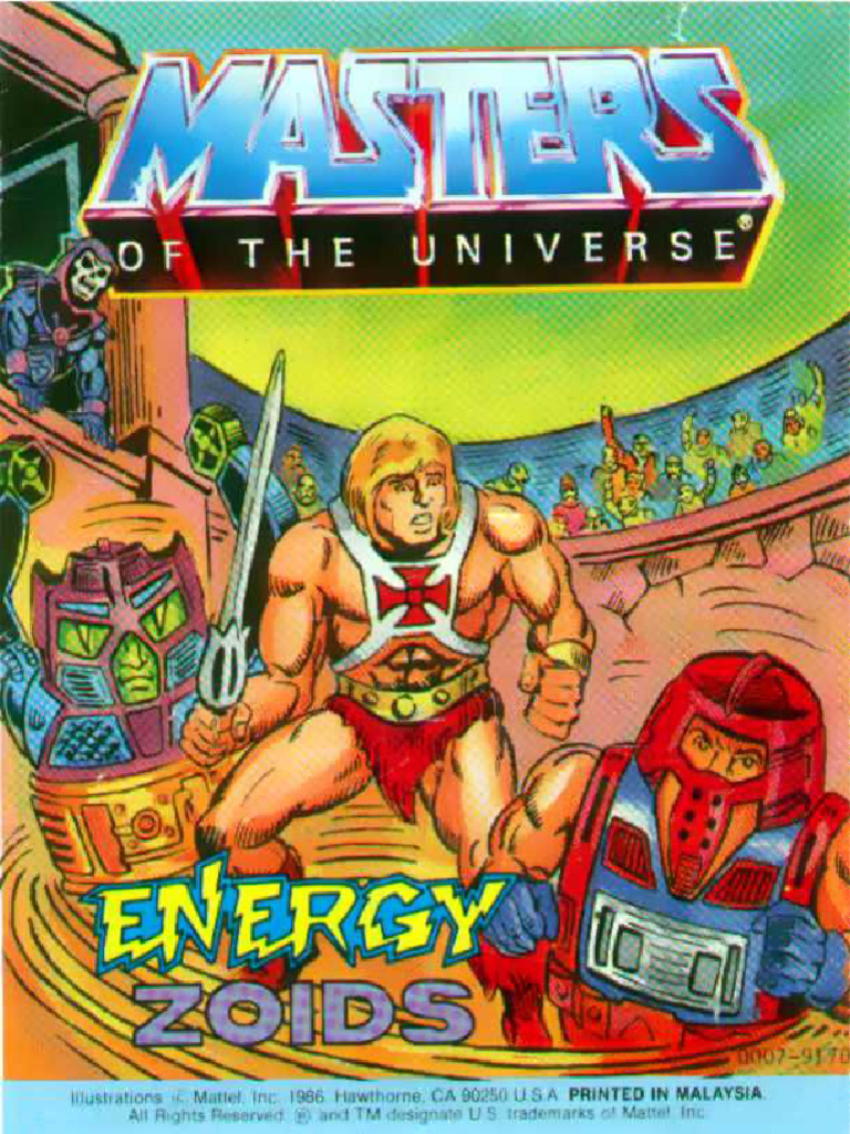 1983 - Comics - He-Man Y Los Amos Del Universo - 47 - Energy Zoids | PDF