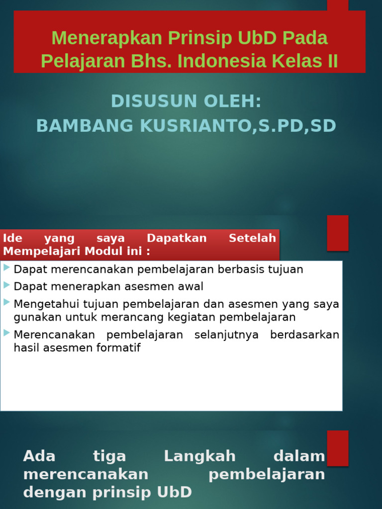 Aksi Nyata UbD | PDF