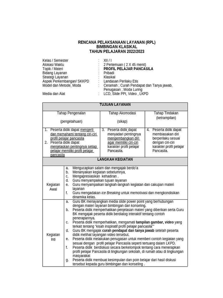 RPL Kelas Xii | PDF