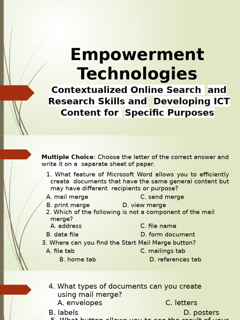 2 Q1 Emp Technology | PDF | Spreadsheet | Microsoft Excel
