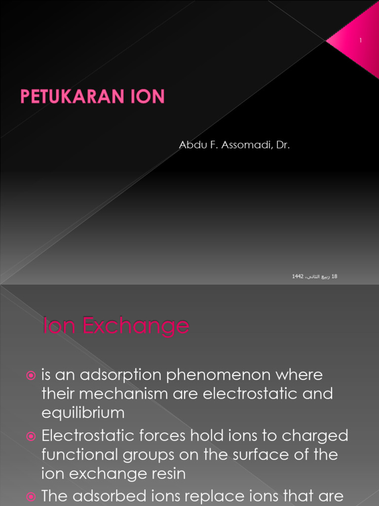 Materi 10 Pertukaran Ion | PDF