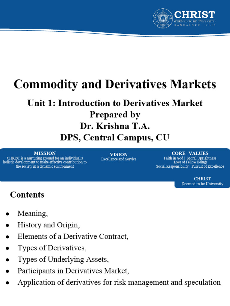 CDM Unit 1 | PDF