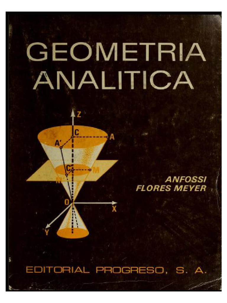 Geometría Analítica Anfossi - Flores Meyer | PDF