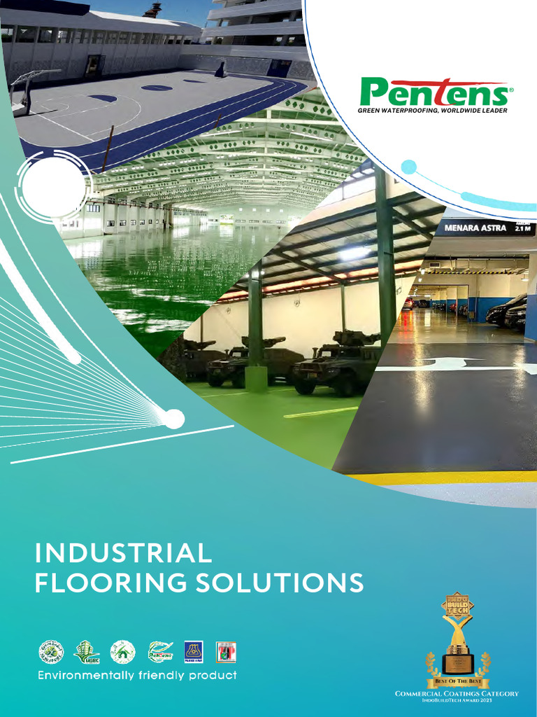 Pentens Industrial Flooring Solutions | PDF | Epoxy | Concrete