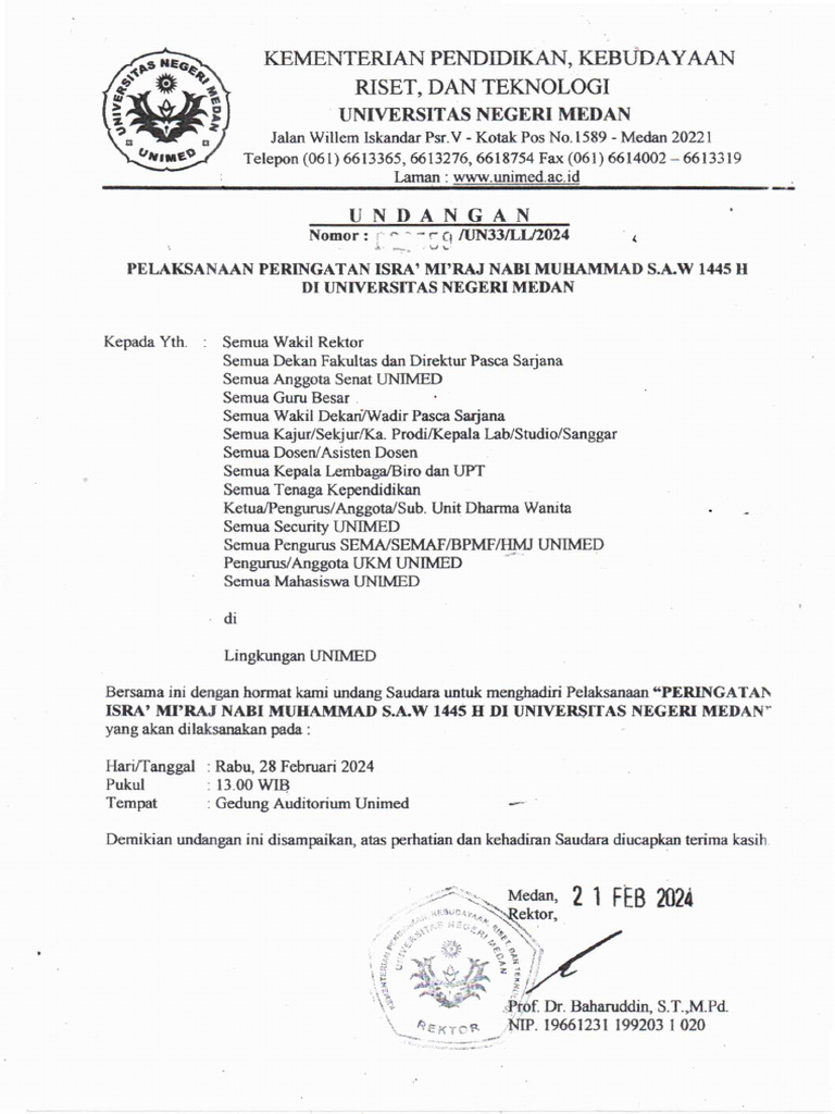 Undg Isra Miraj 2024 | PDF