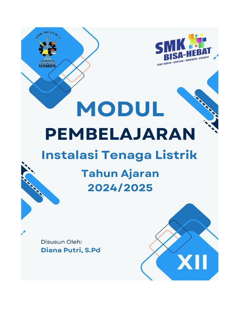 MODUL AJAR KURIKULUM MERDEKA ITL XII - Bu Diana | PDF