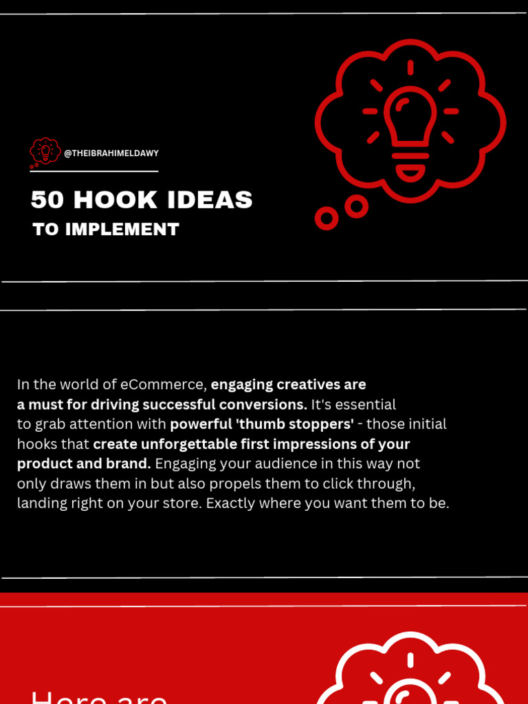 50 HOOK IDEAS | PDF