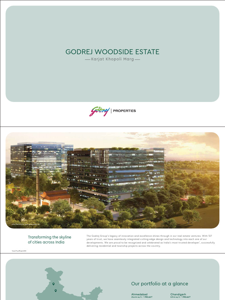 Godrej Woodside Estate - Mini Docket | PDF