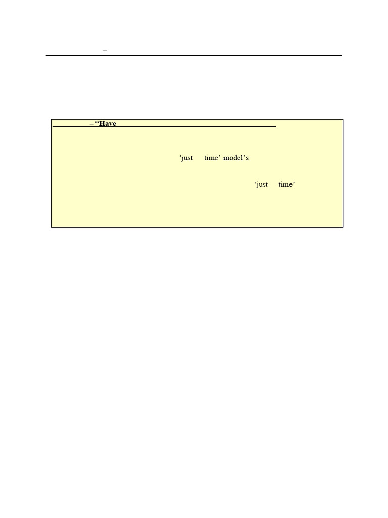 Week 8 Tutorial - JIT Concept and Practice | PDF