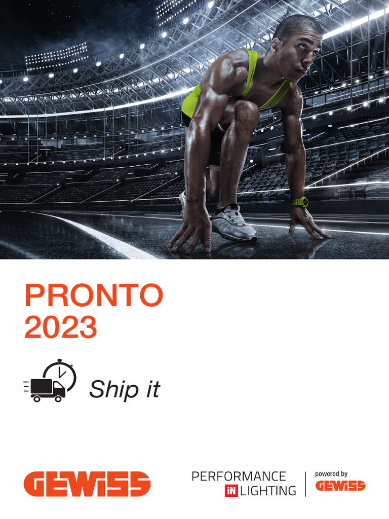 Pronto Catalogue Gewiss Pil 2023 | PDF