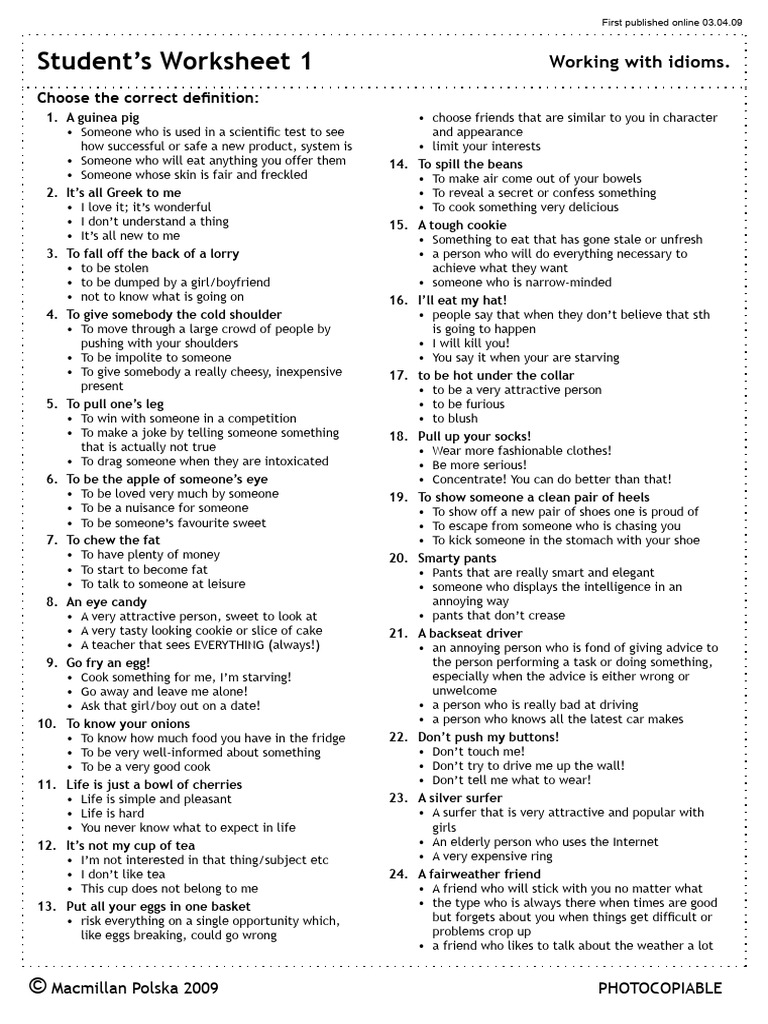 working_with_idioms_sw1 | PDF