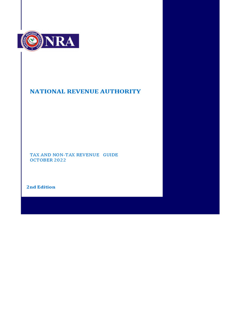 2022 NRA TAX GUIDE_0 | PDF