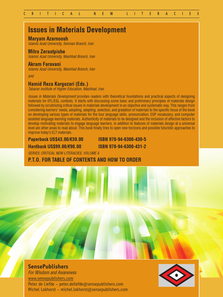 Issues_in_Materials_Development_Edited_B | PDF