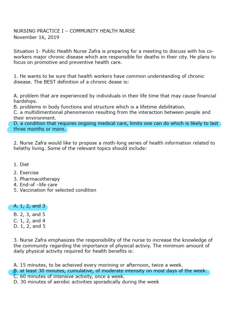 2019 November Np1 Rationale | PDF