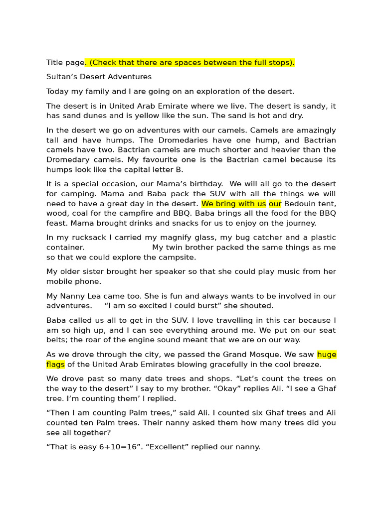 Sultan Corrections Needed | PDF