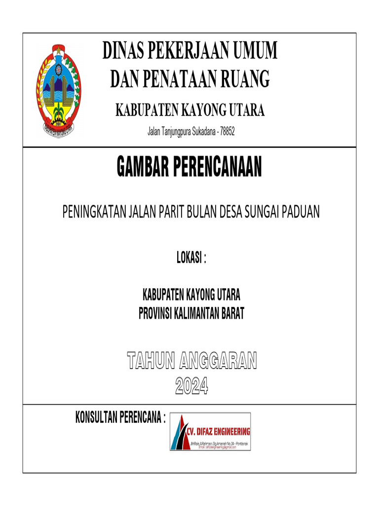 GAMBAR Pen JL Parit Bulan Ds Sungai Paduan | PDF
