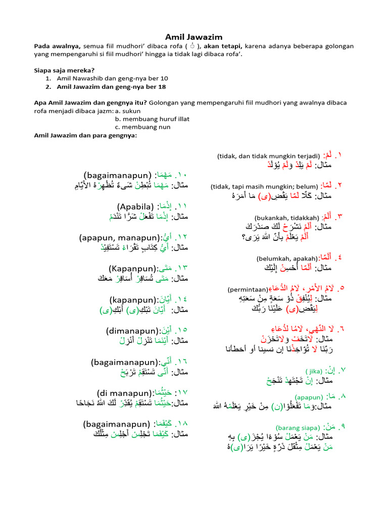 Amil Jawazim | PDF