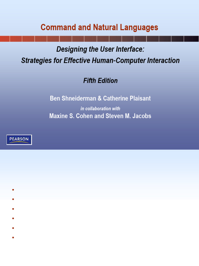 07-Command and Natural Interface | PDF