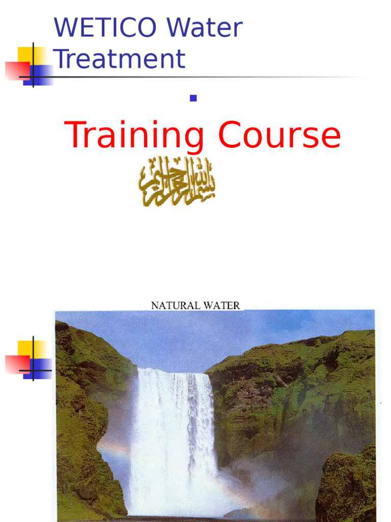 Water Treatment Training Course | PDF