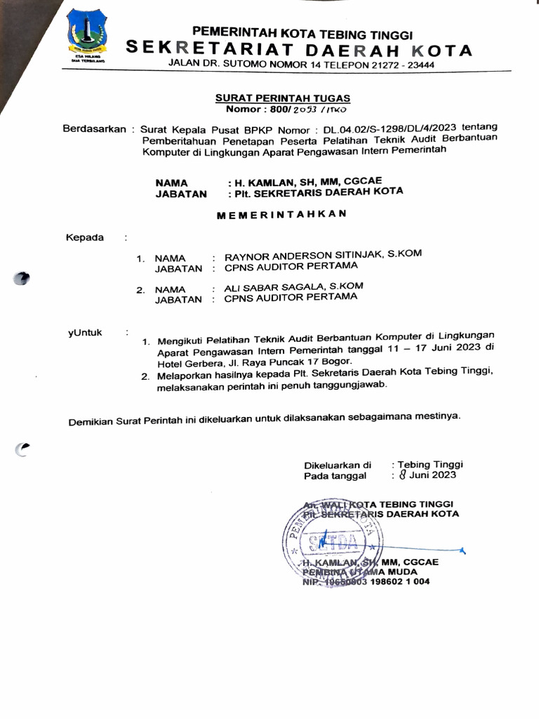 Diklat TABK Merged | PDF