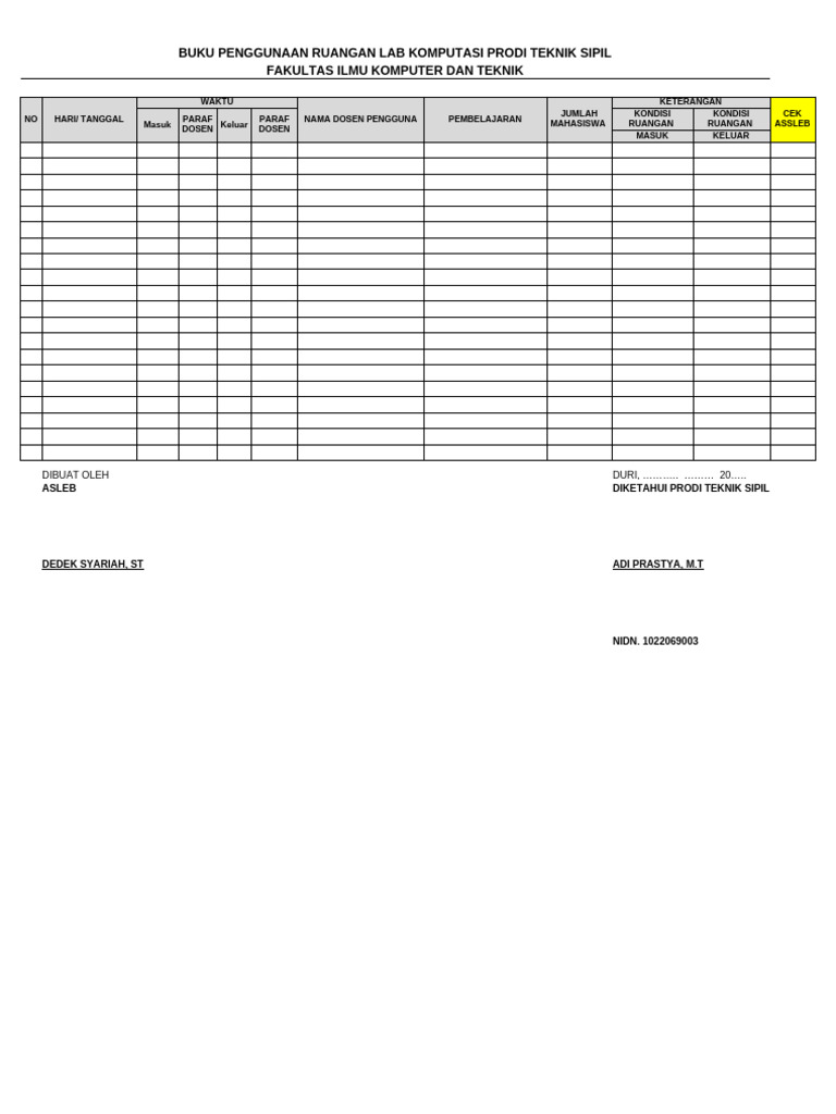 Buku Lab Komputasi | PDF
