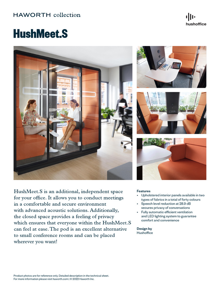 Hush Meet S Brochure | PDF