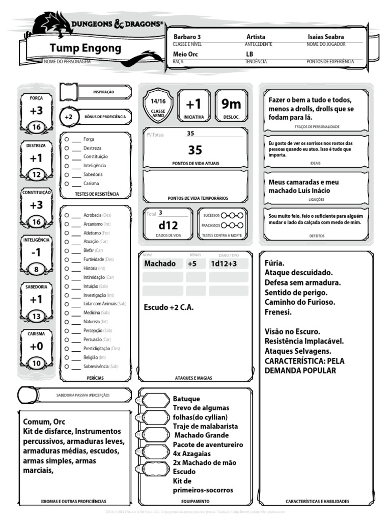 Tump Da Mesa Da Luna Psicopata | PDF