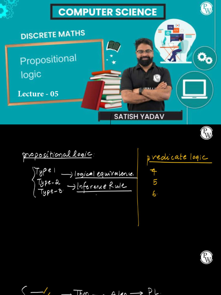 Propositional Logic (Lec-05) - Class Notes - GATE Crash Course 2023 ...
