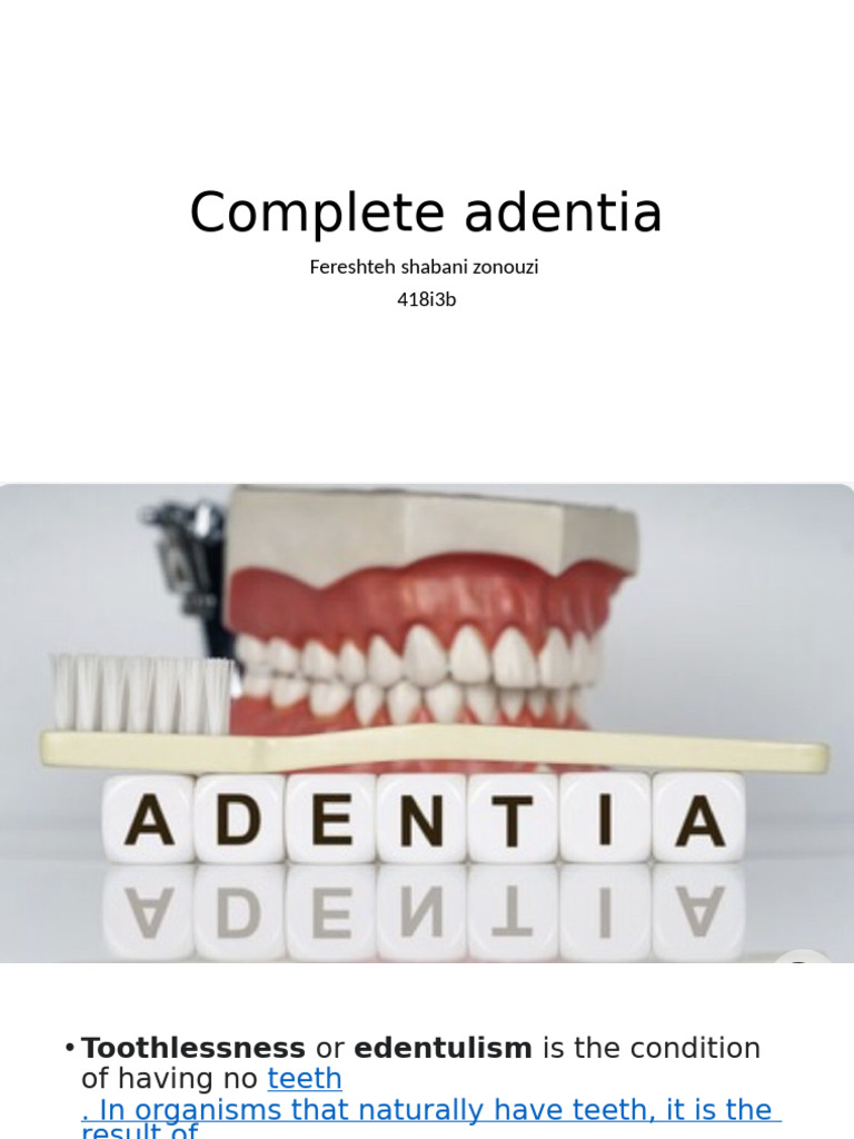Complete Adentia | PDF