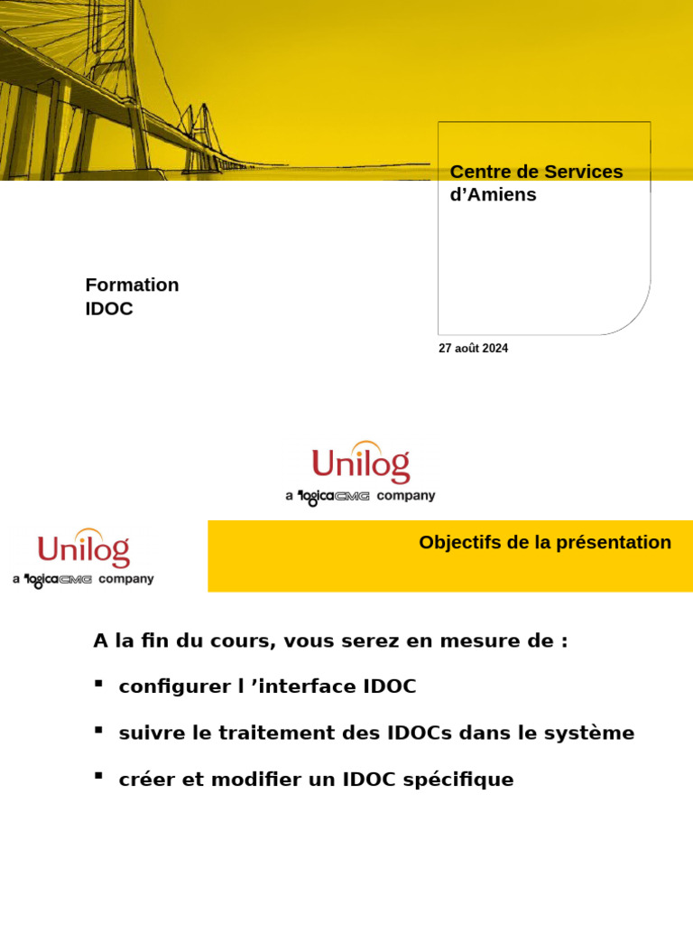 Formation IDOCS | PDF | Electronic Data Interchange | Computer Engineering