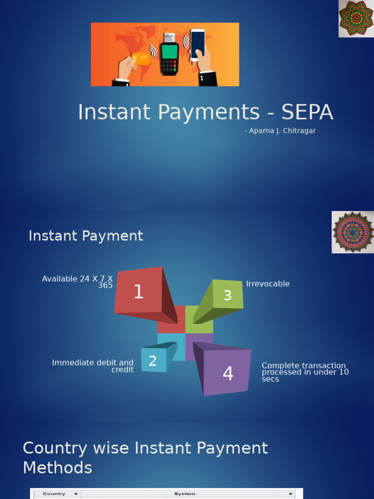 SEPA Instant Payments | PDF