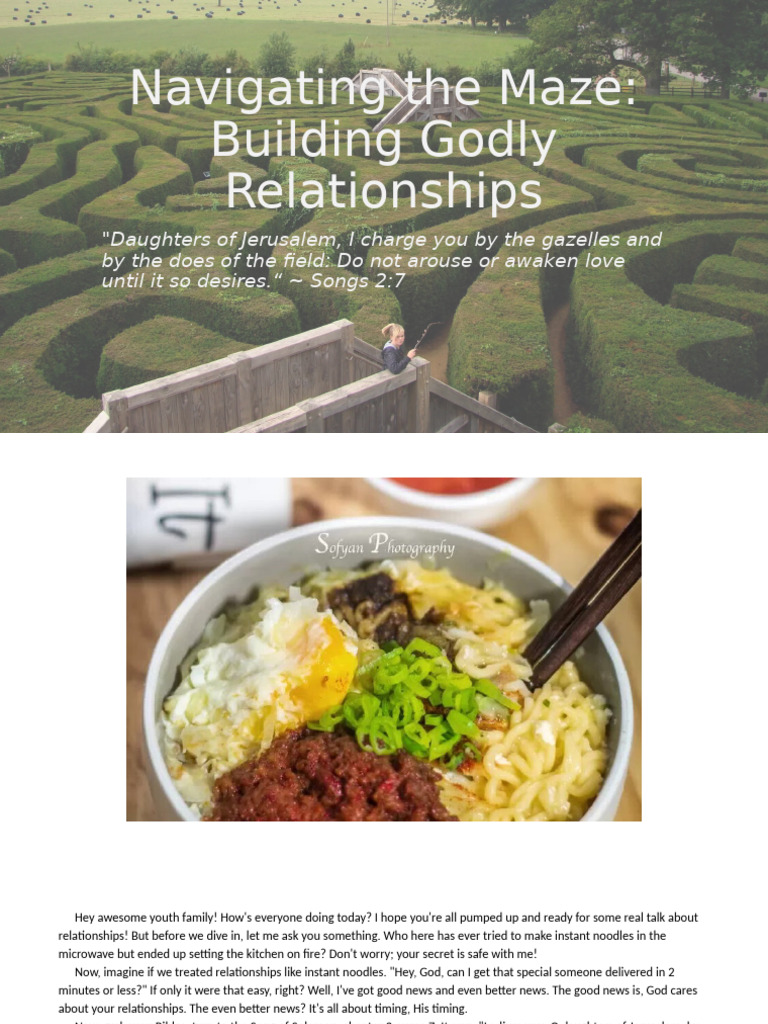 Navigating The Maze | PDF