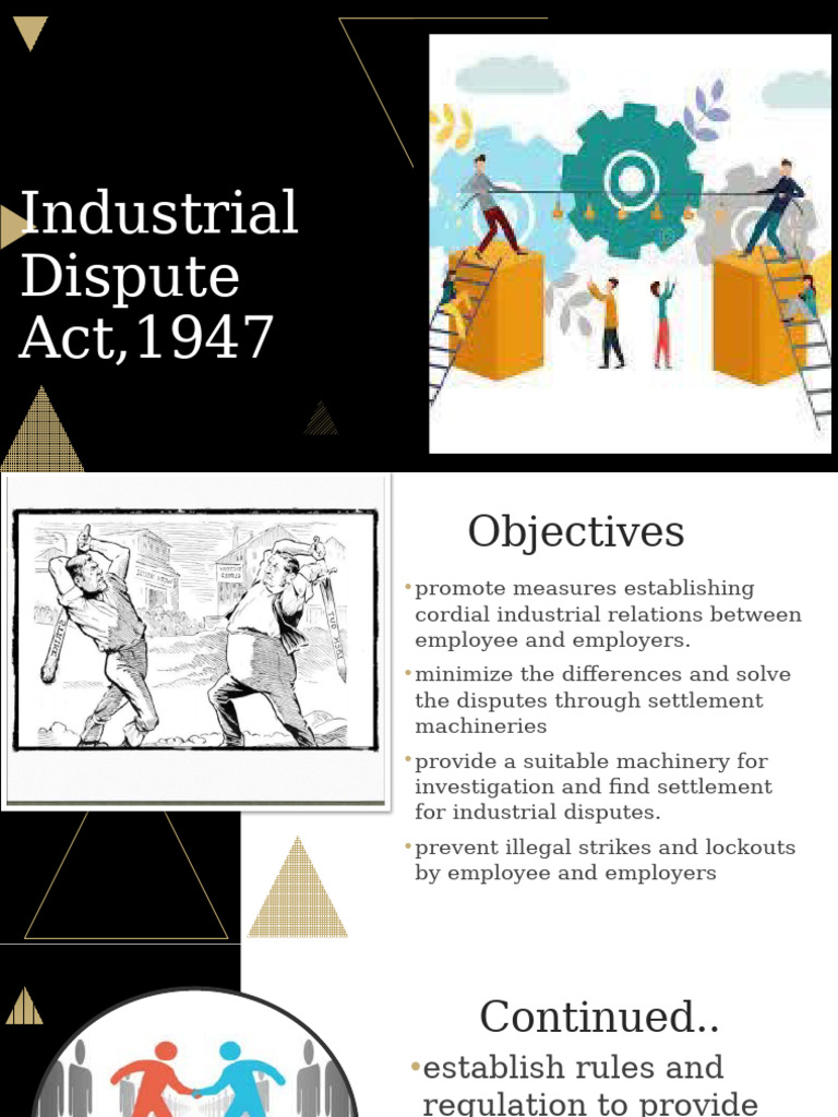 Industrial Dispute Act, 1947 | PDF