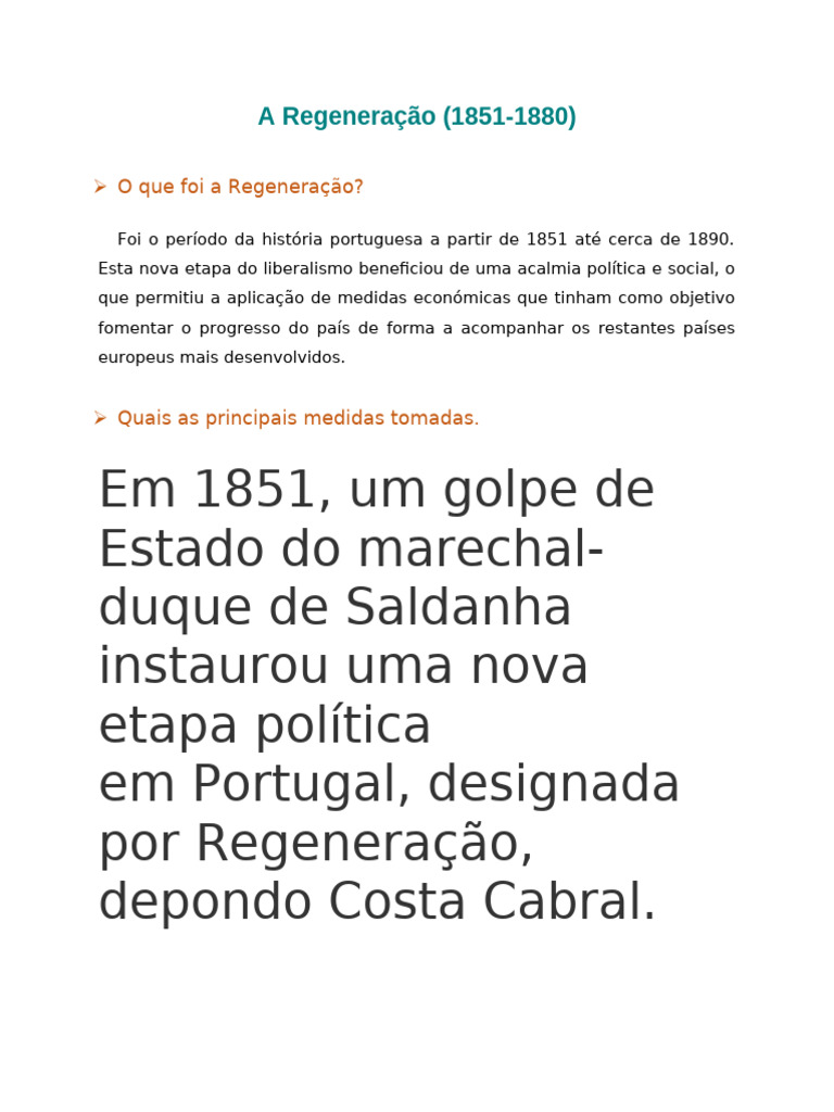 A Regeneração | PDF