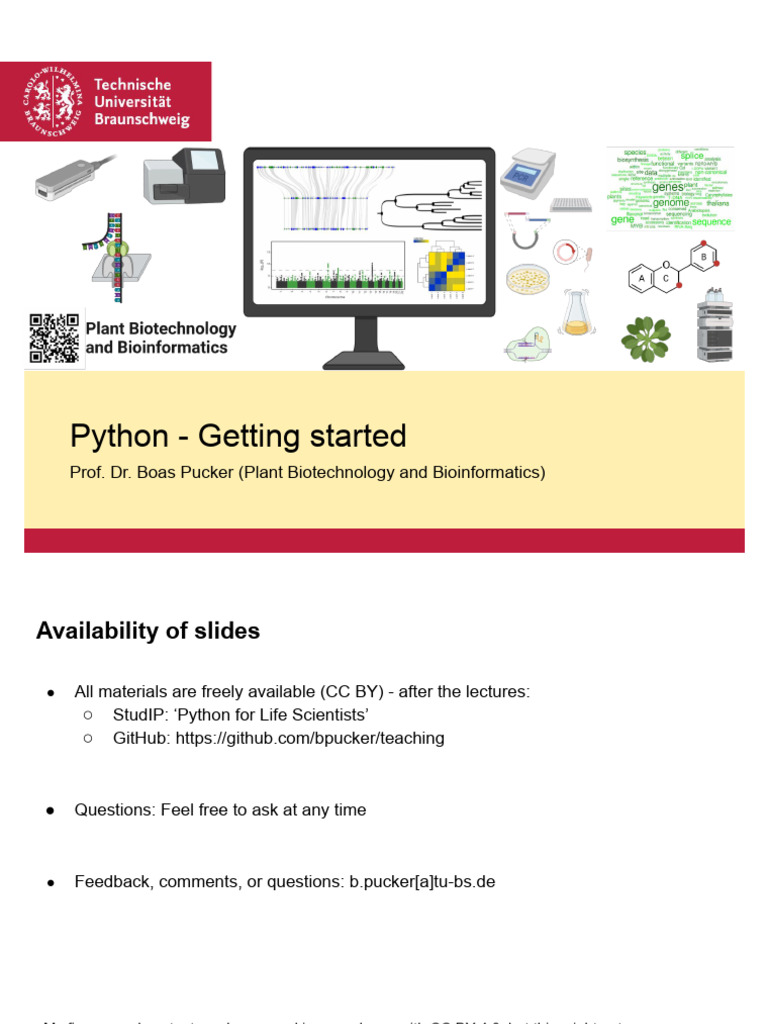 Python 1 GettingStarted | PDF