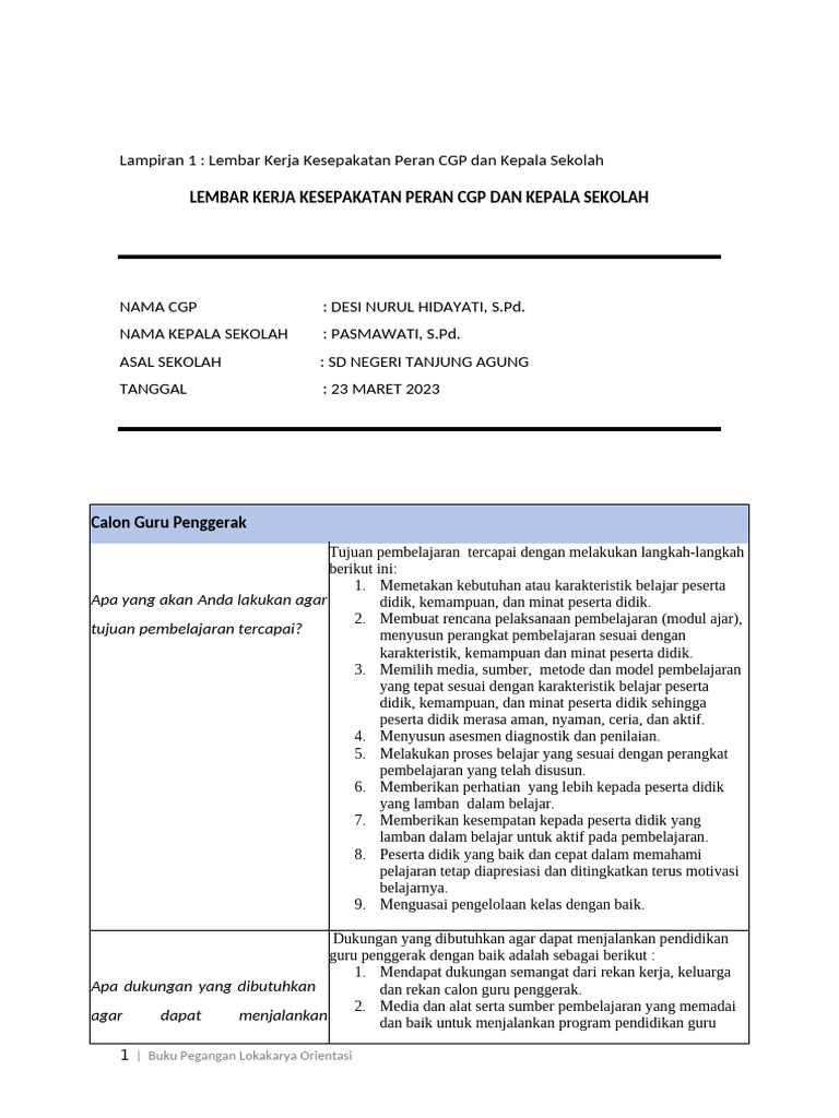 LK Loka Orientasi | PDF
