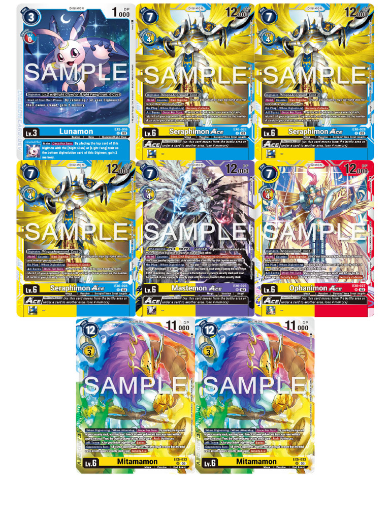 Digimon Card Encyclopedia Proxy 1709344512984 | PDF