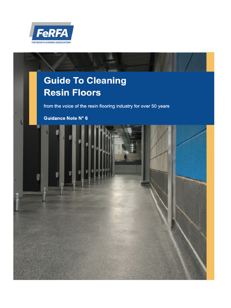 FeRFA Guide to Cleaning Resin Floors – FeRFA | PDF