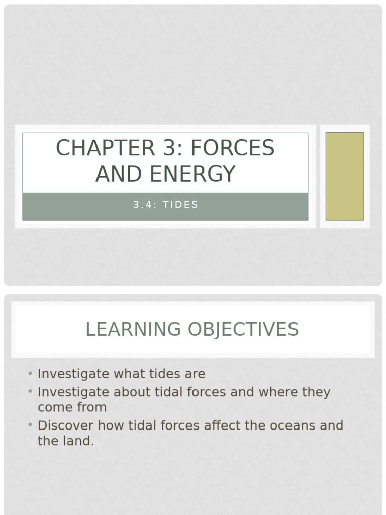 Tides | PDF