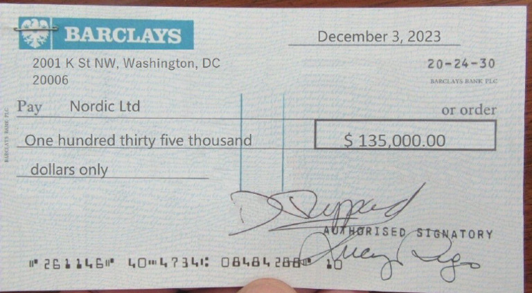 Cheque | PDF