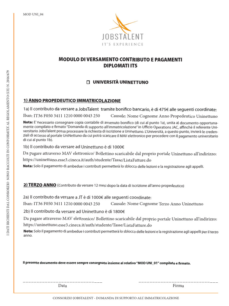 Mod Cont Uninet Dip | PDF